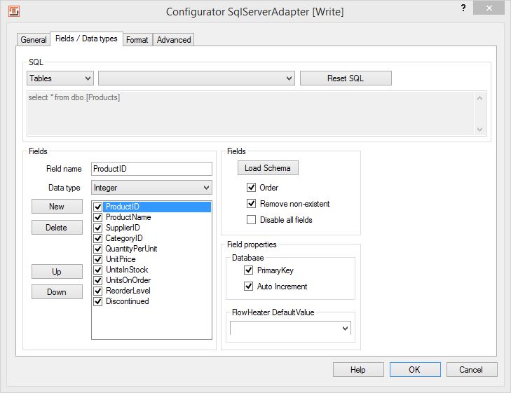 Import, Export and Update MS SQL Server Tables
