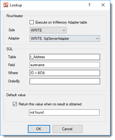 Selecting fields from database tables - FlowHeater
