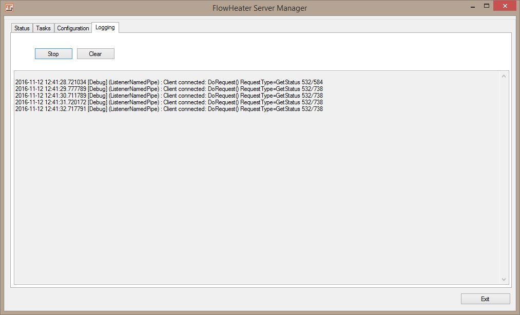 The FlowHeater Server