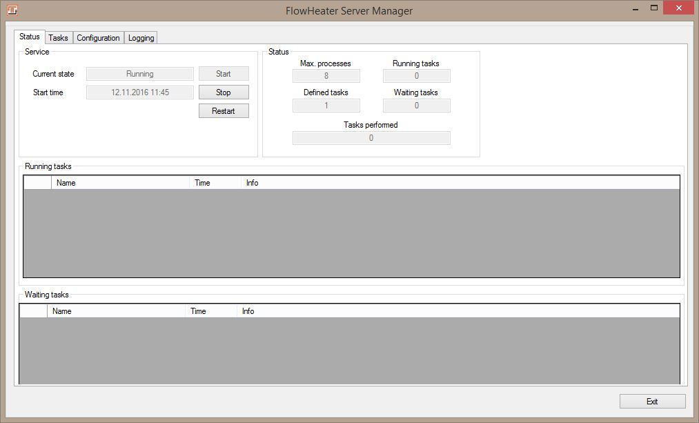 The FlowHeater Server